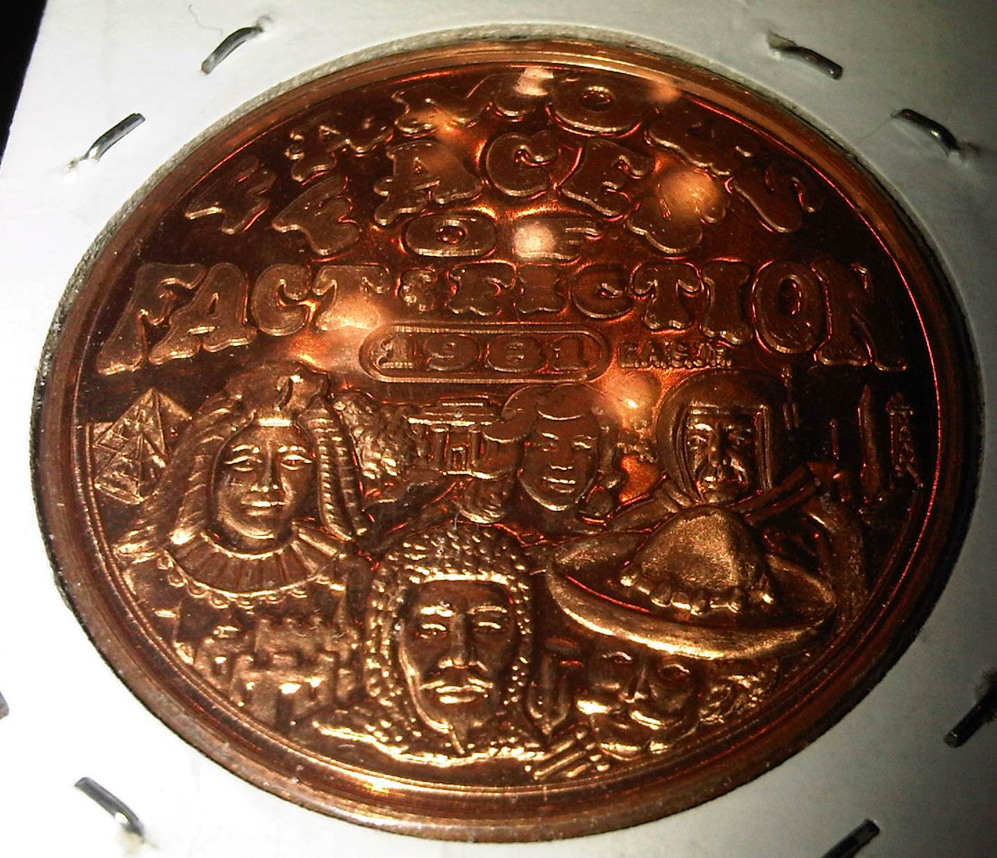 Choctaw 1981 Copper New Orleans Mardi Gras Krewe Doubloon | Mardi Gras ...