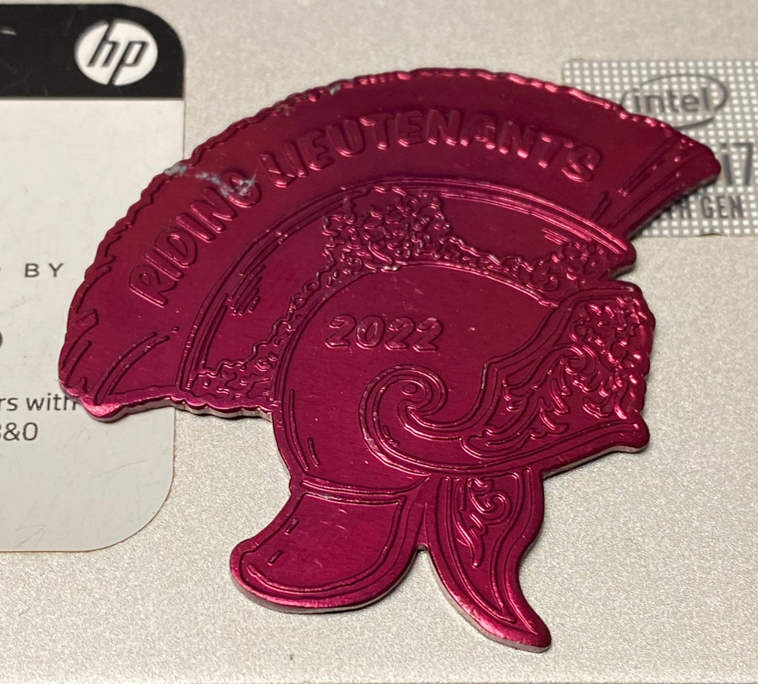 Bacchus 2022 Maroon Anodized Aluminum Riding Lieutenant Cutout Head New ...