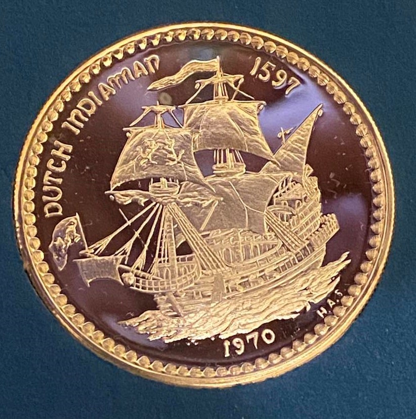 Poseidon 1970 .999 Fine Silver Theme New Orleans Mardi Gras Krewe ...