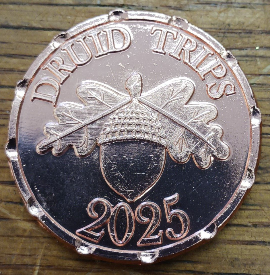 Druids 2025 Copper Plated Bronze Theme New Orleans Mardi Gras Krewe ...