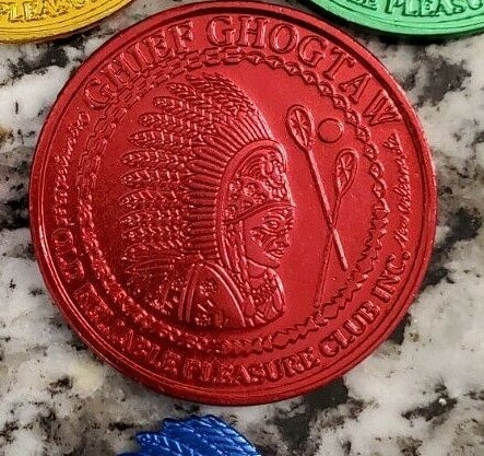 Choctaw 2022 Theme Round 10 Gauge Red Not For Sale | Mardi Gras ...