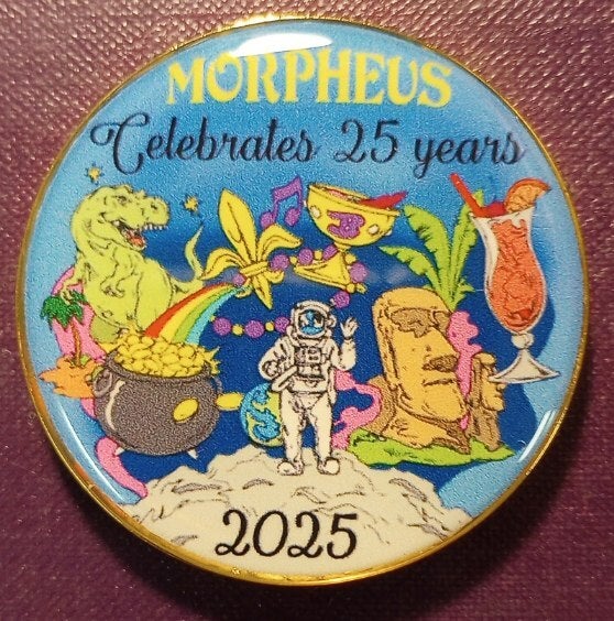 Morpheus 2025 Multi Color Bronze Theme New Orleans Mardi Gras Krewe Doubloon - Pickup from Krewe ...