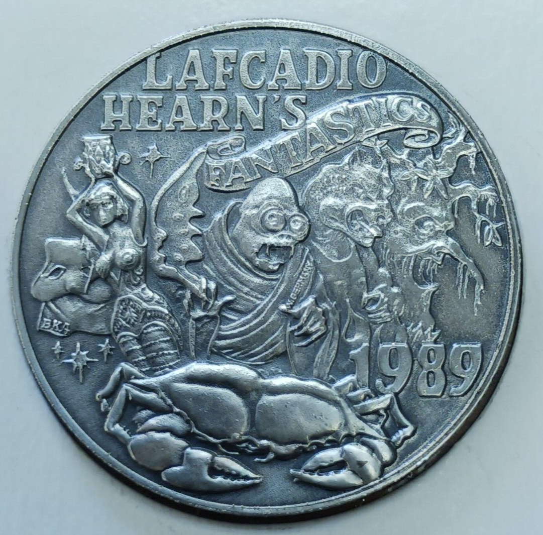 Rex 1989 Oxidized Silver Bronze Theme New Orleans Mardi Gras Krewe Doubloon | Mardi Gras ...